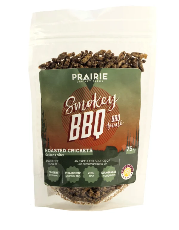 Smokey BBQ Roasted Crickets | Prairie Cricket Farms